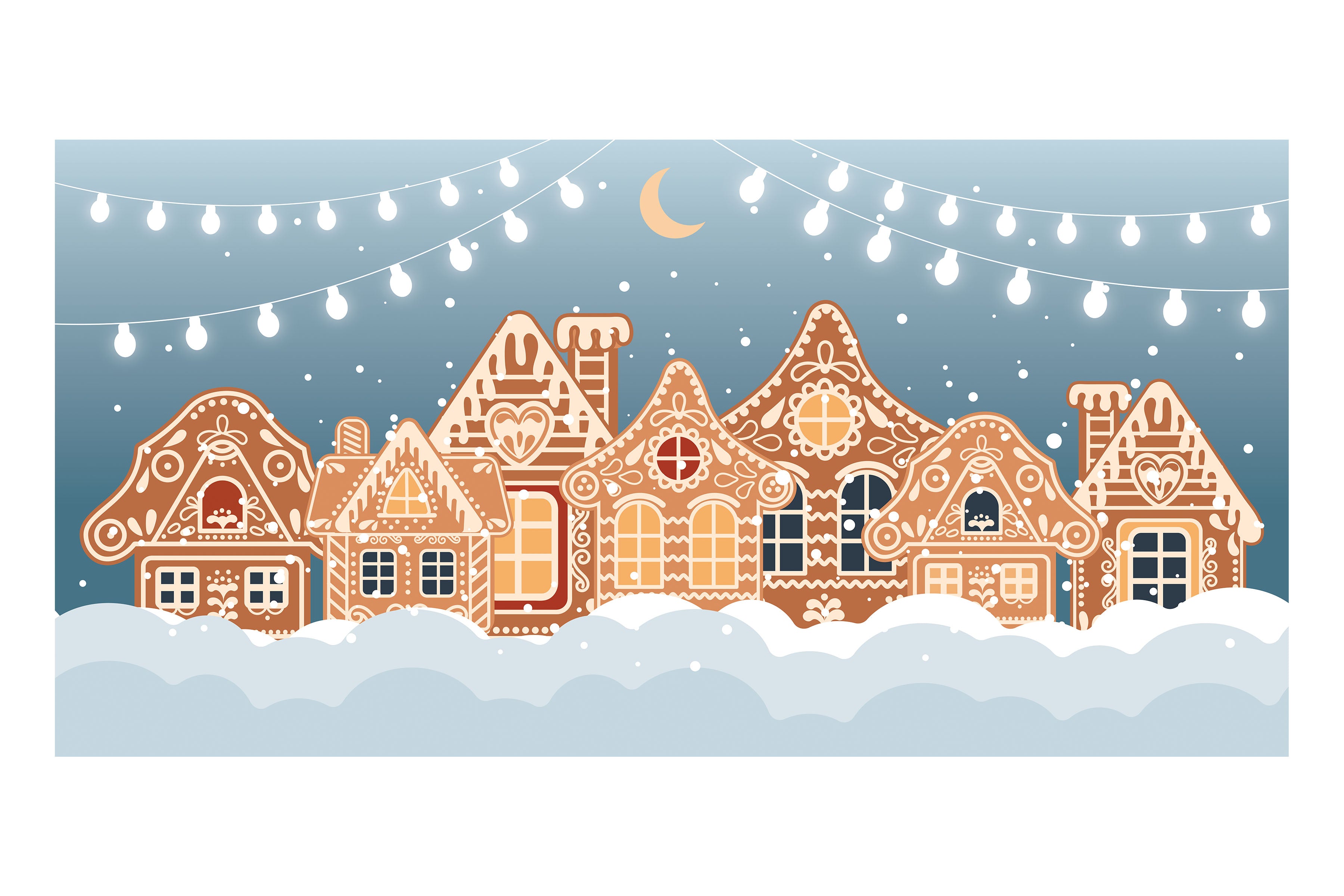 Gingerbread Houses Theatre Backdrop – Theatre Scenes