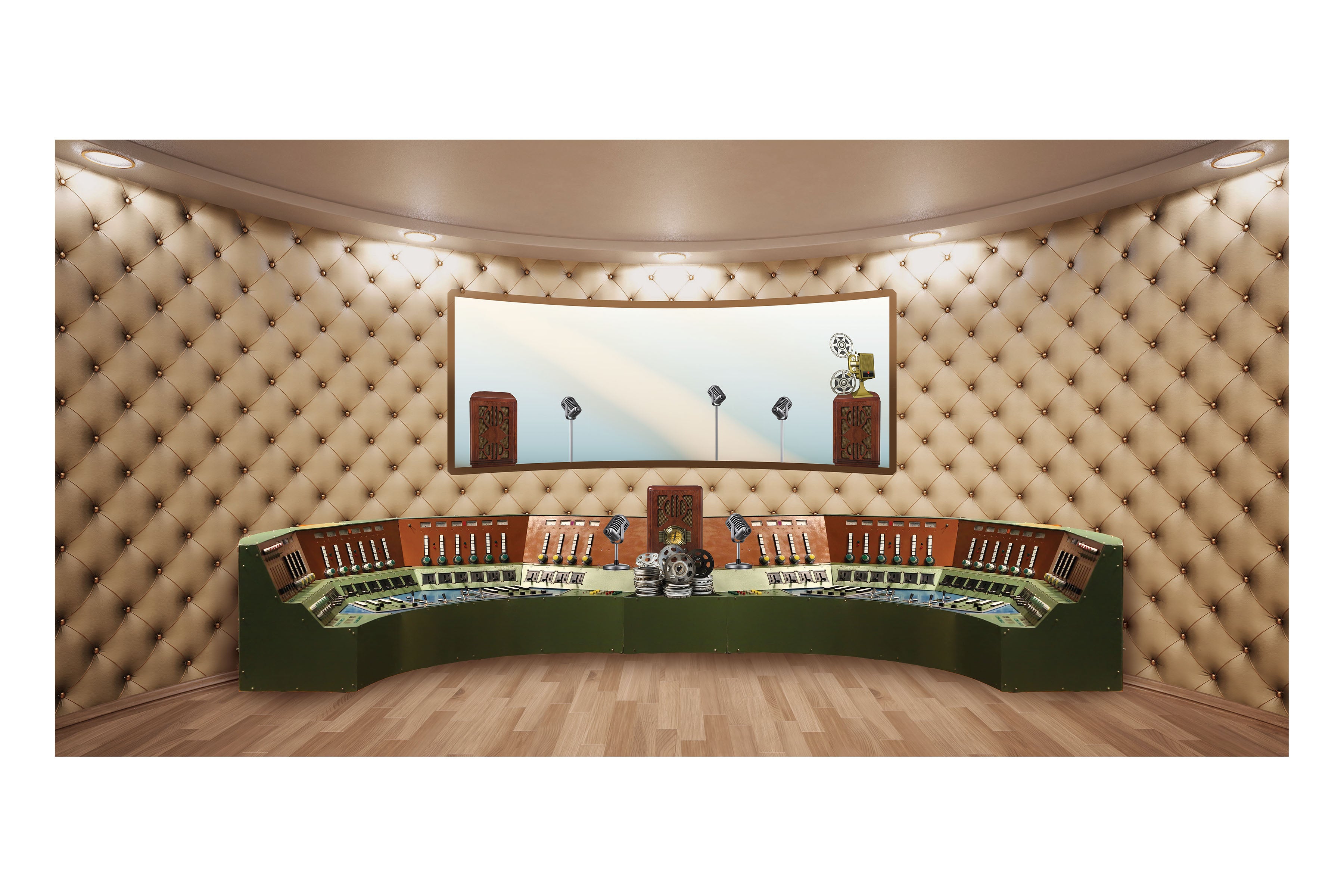 Recording Studio Theatre Backdrop – Theatre Scenes
