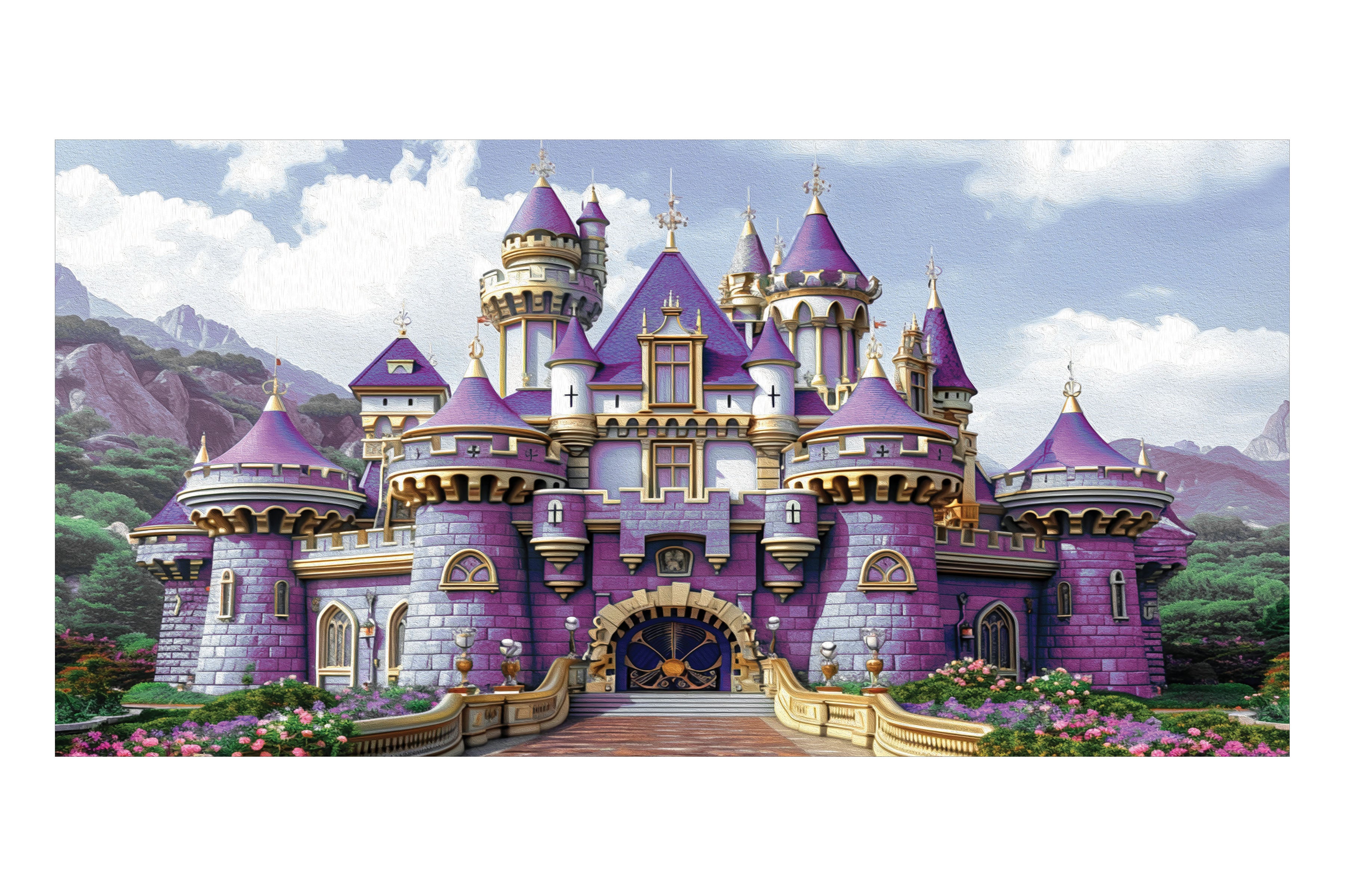 Fantasy Castle Theatre Backdrop – Theatre Scenes