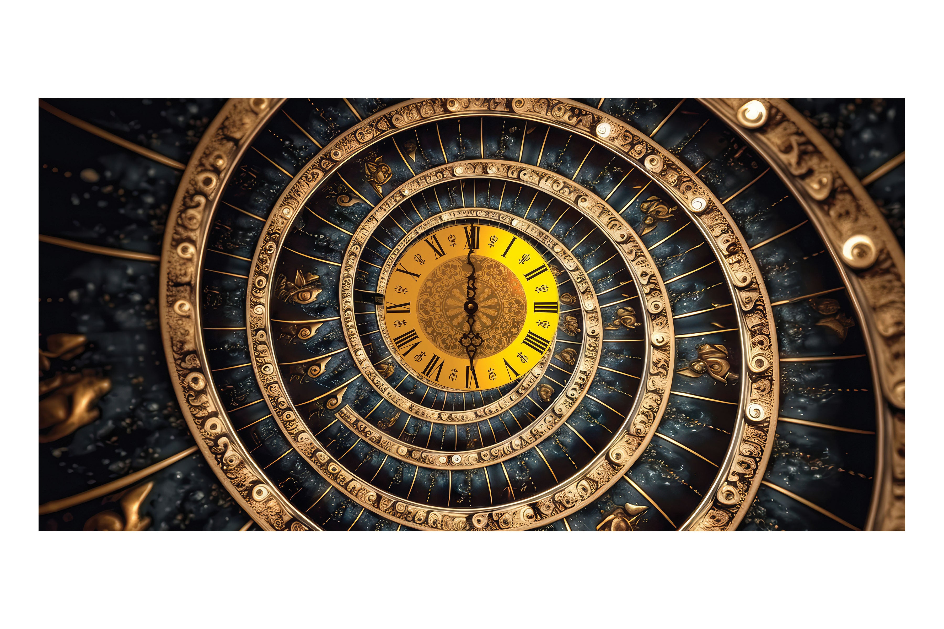 Abstract Clock Theatre Backdrop – Theatre Scenes