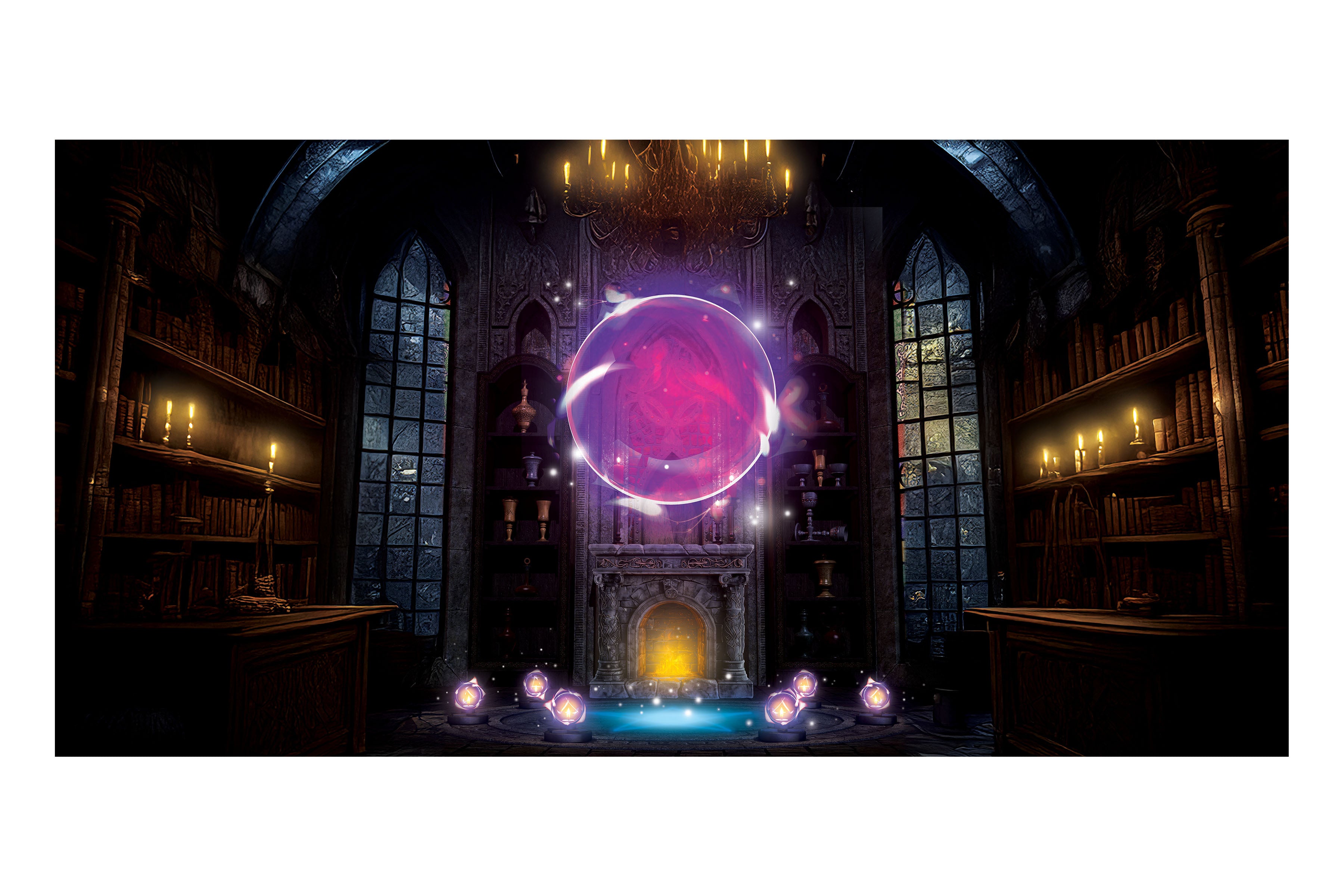 Wizard's Spell Room Theatre Backdrop – Theatre Scenes