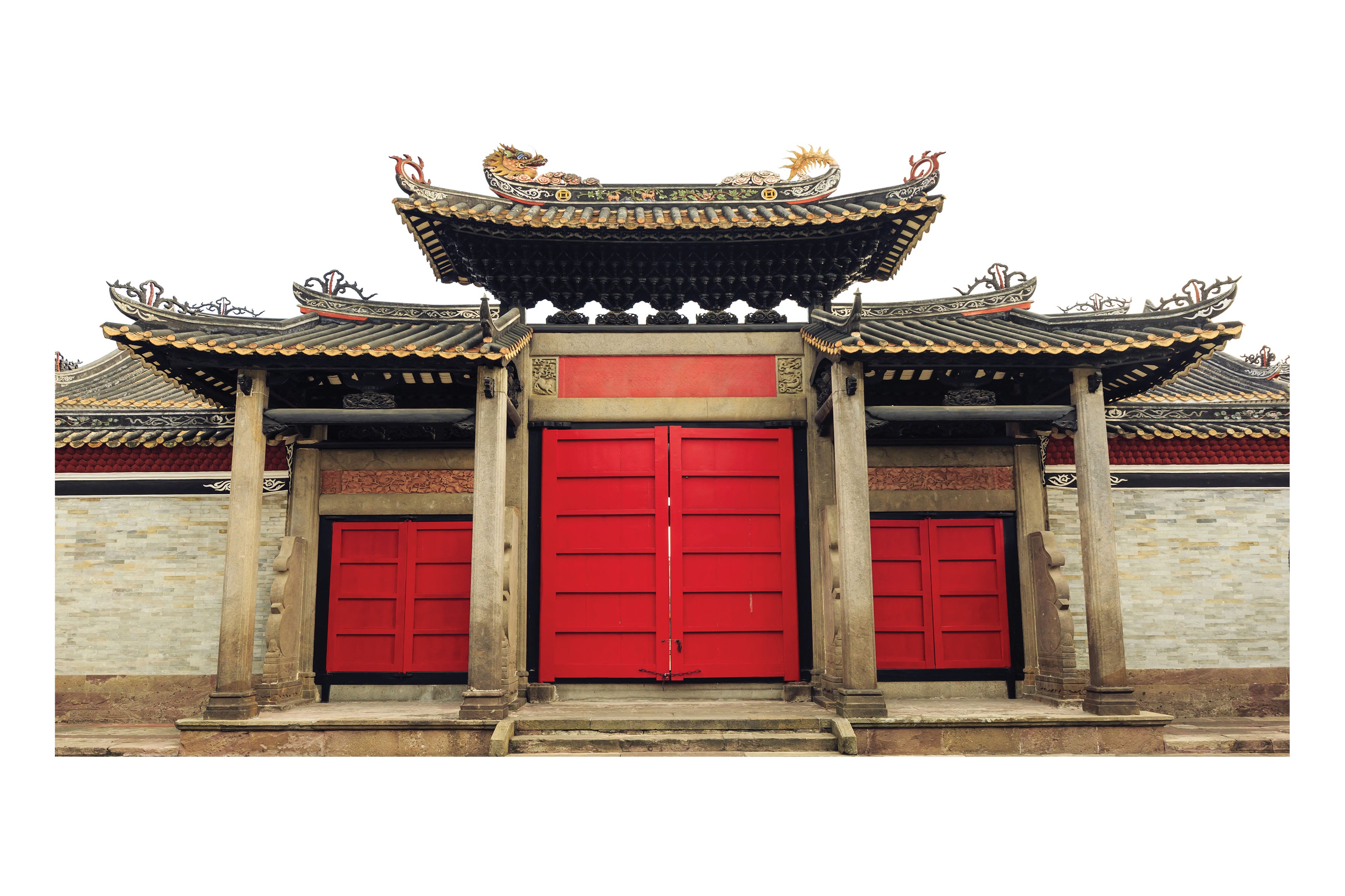 Ancient Chinese Building Theatre Backdrop – Theatre Scenes