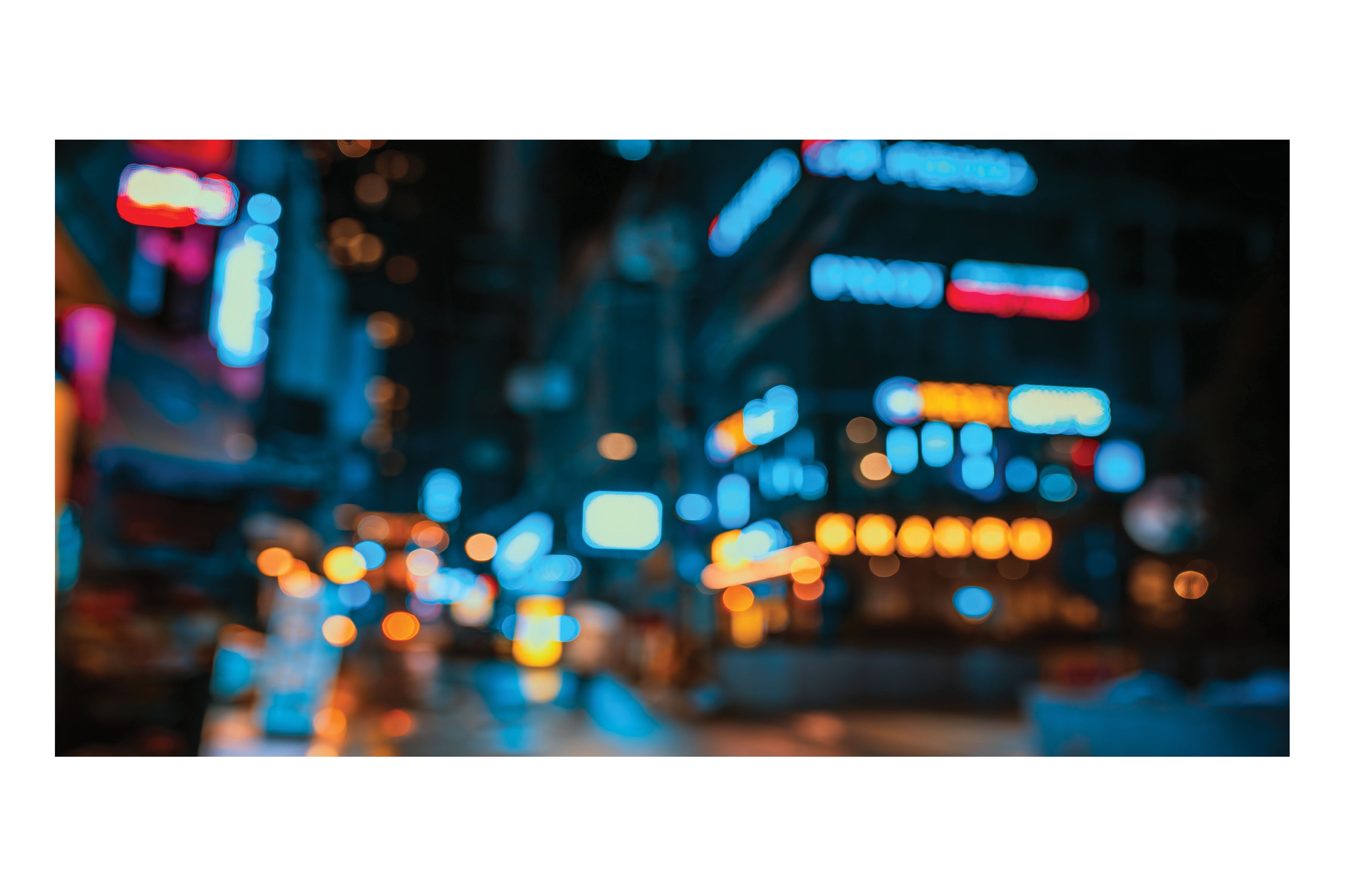 Abstract City Lights Theatre Backdrop – Theatre Scenes