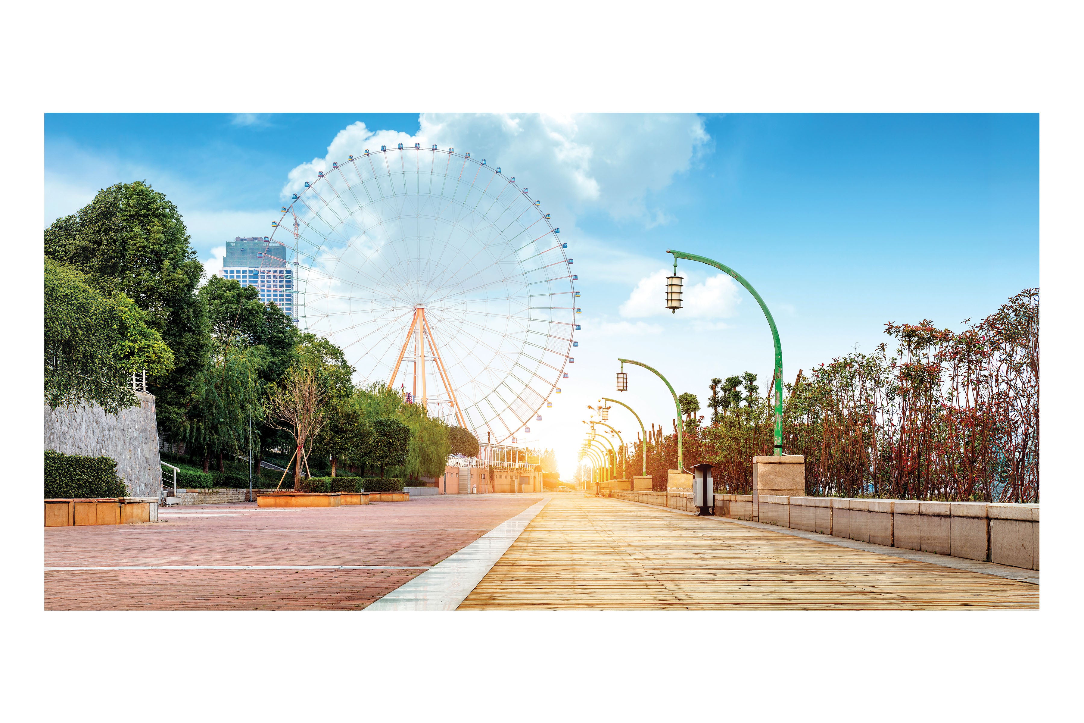 Summer Boardwalk Theatre Backdrop – Theatre Scenes