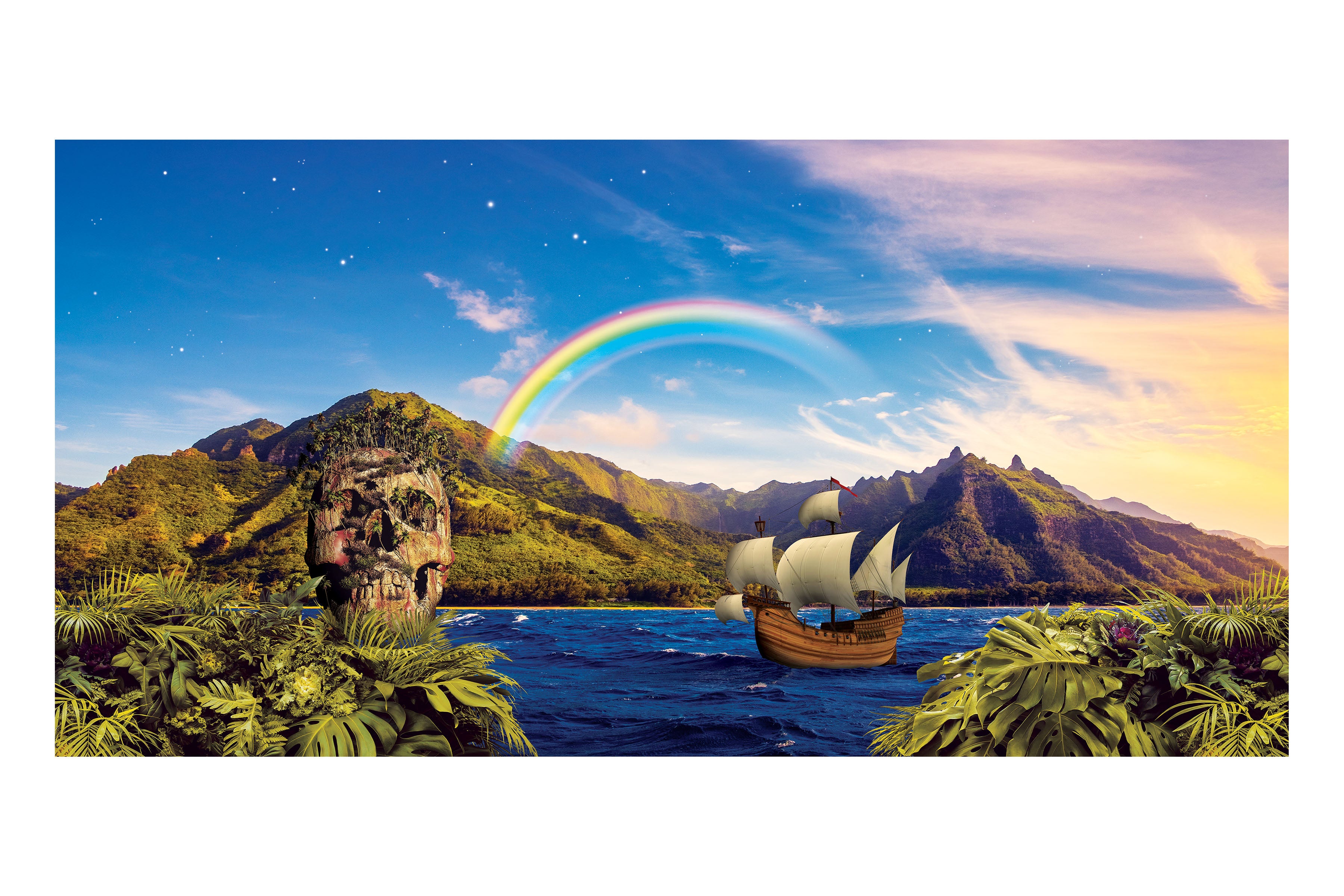 Island of Neverland Theatre Backdrop – Theatre Scenes