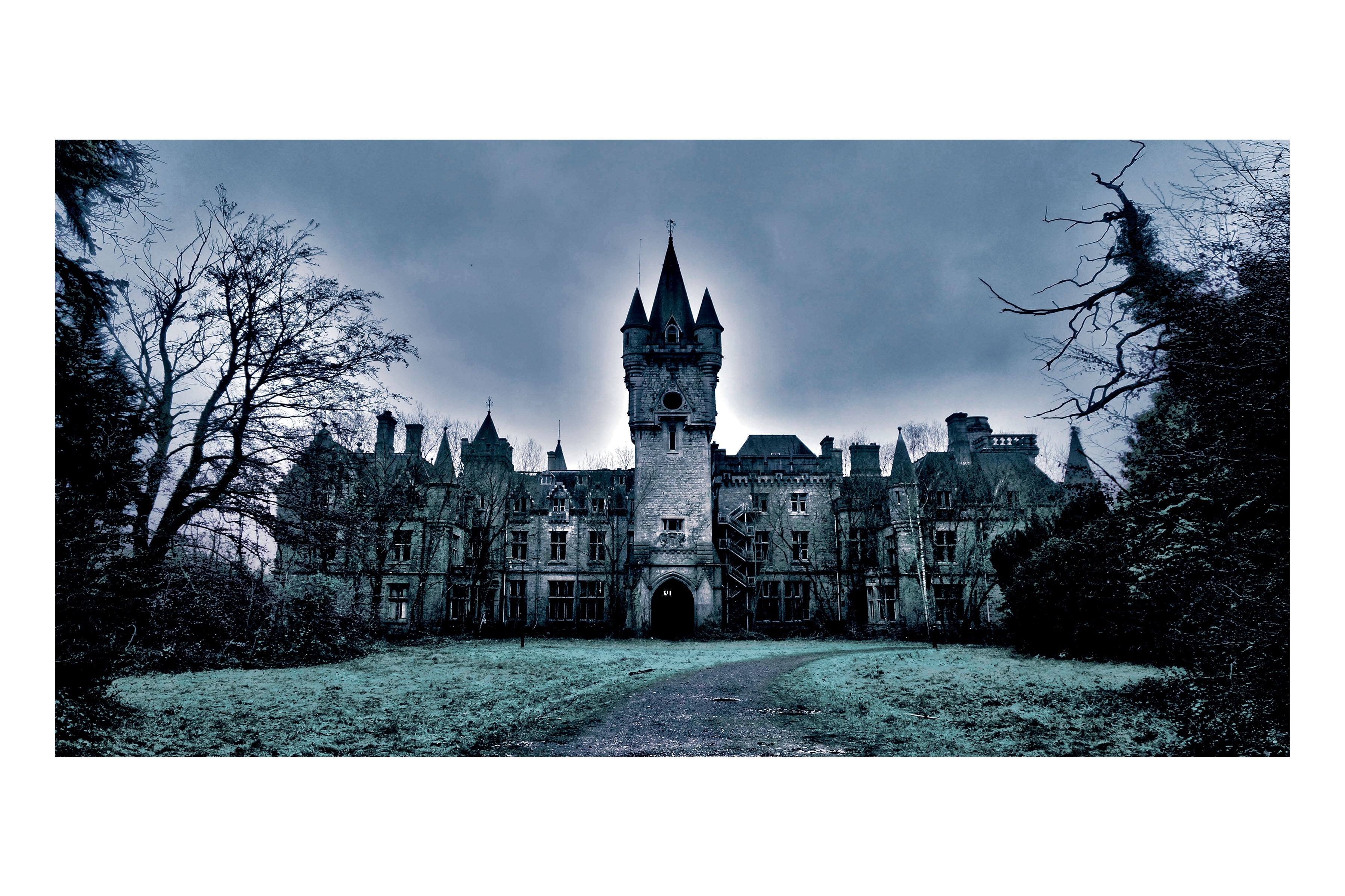 Mysterious Castle Theatre Backdrop – Theatre Scenes