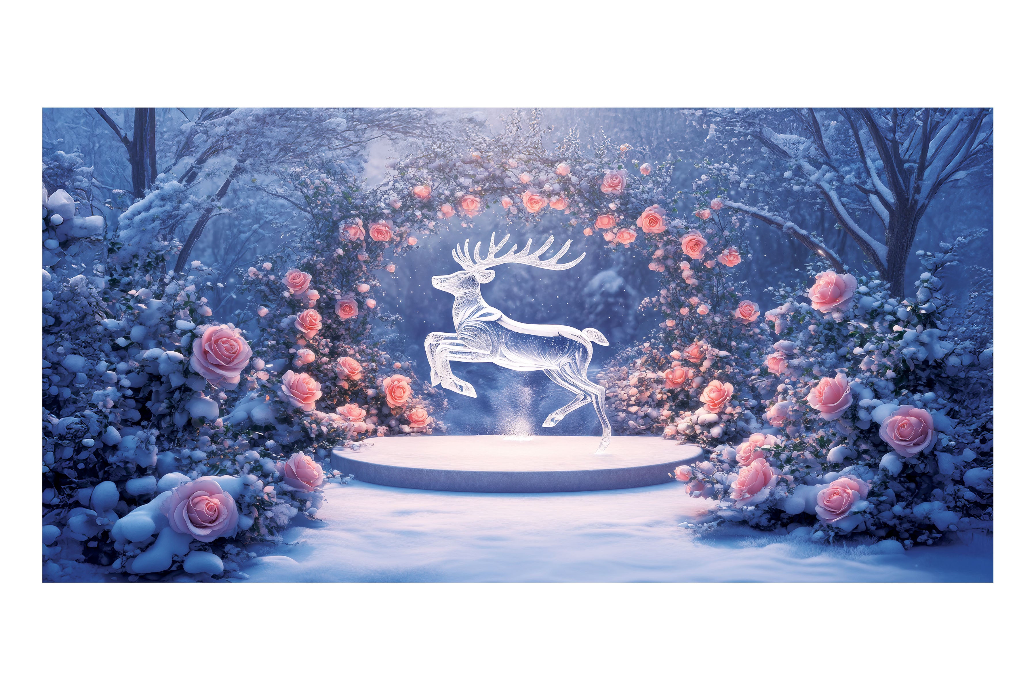 Frozen Garden Theatre Backdrop – Theatre Scenes
